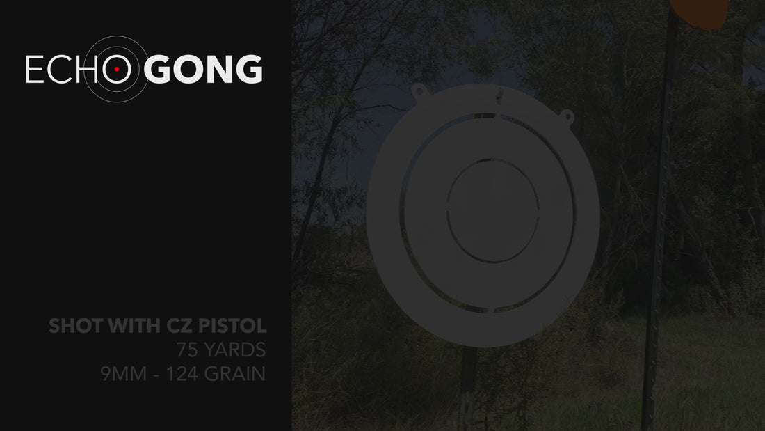 EchoGong Steel Targets – Instant Auditory Feedback for Precision Shoot